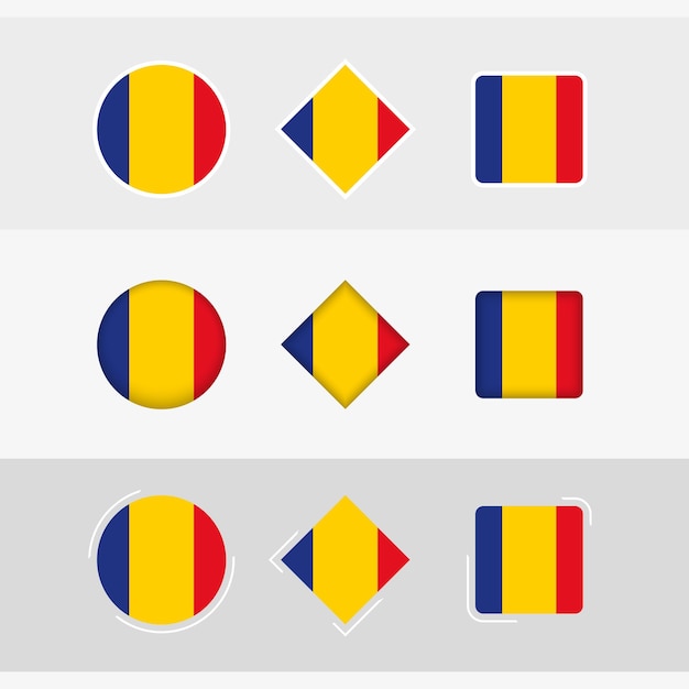 Les Icônes Du Drapeau De La Roumanie Définissent Le Drapeau Vectoriel ... Les Icônes Du Drapeau De La Roumanie Définissent Le Drapeau Vectoriel ...