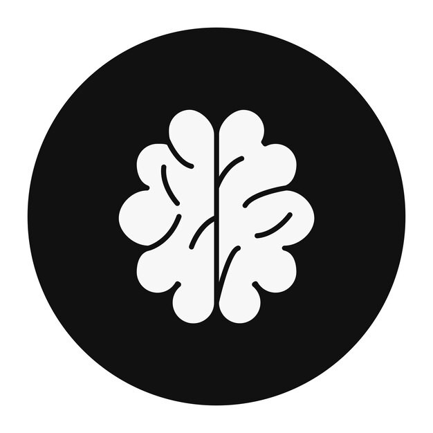 Illustration Vectorielle Du Cerveau Vecteur Premium