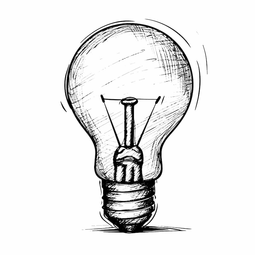 L'image vectorielle de l'ampoule de lumière, le griffon, l'illustration ... L'image vectorielle de l'ampoule de lumière, le griffon, l'illustration ...
