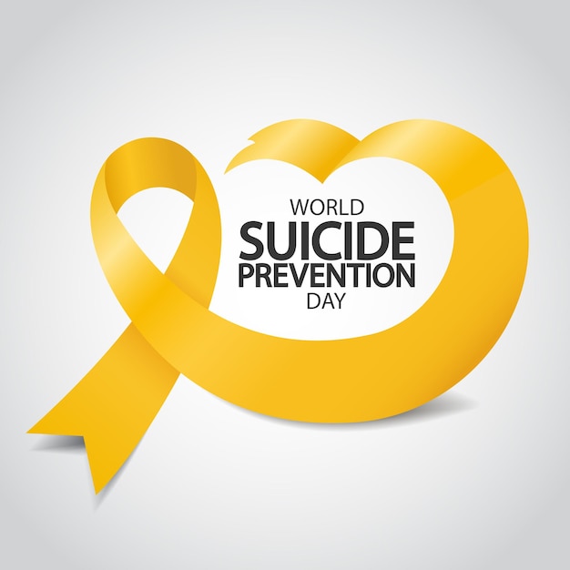 Journée Mondiale De La Prévention Du Suicide. | Vecteur Premium Journée Mondiale De La Prévention Du Suicide. | Vecteur Premium