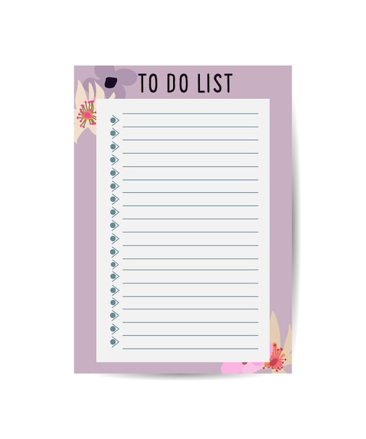 Liste de choses à faire avec des illustrations quotidiennes simples et ... Liste de choses à faire avec des illustrations quotidiennes simples et ...