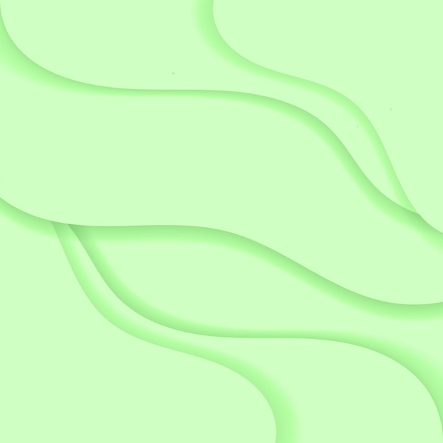 Fondo Estampado Ondulado Verde Abstracto Vector Gratis