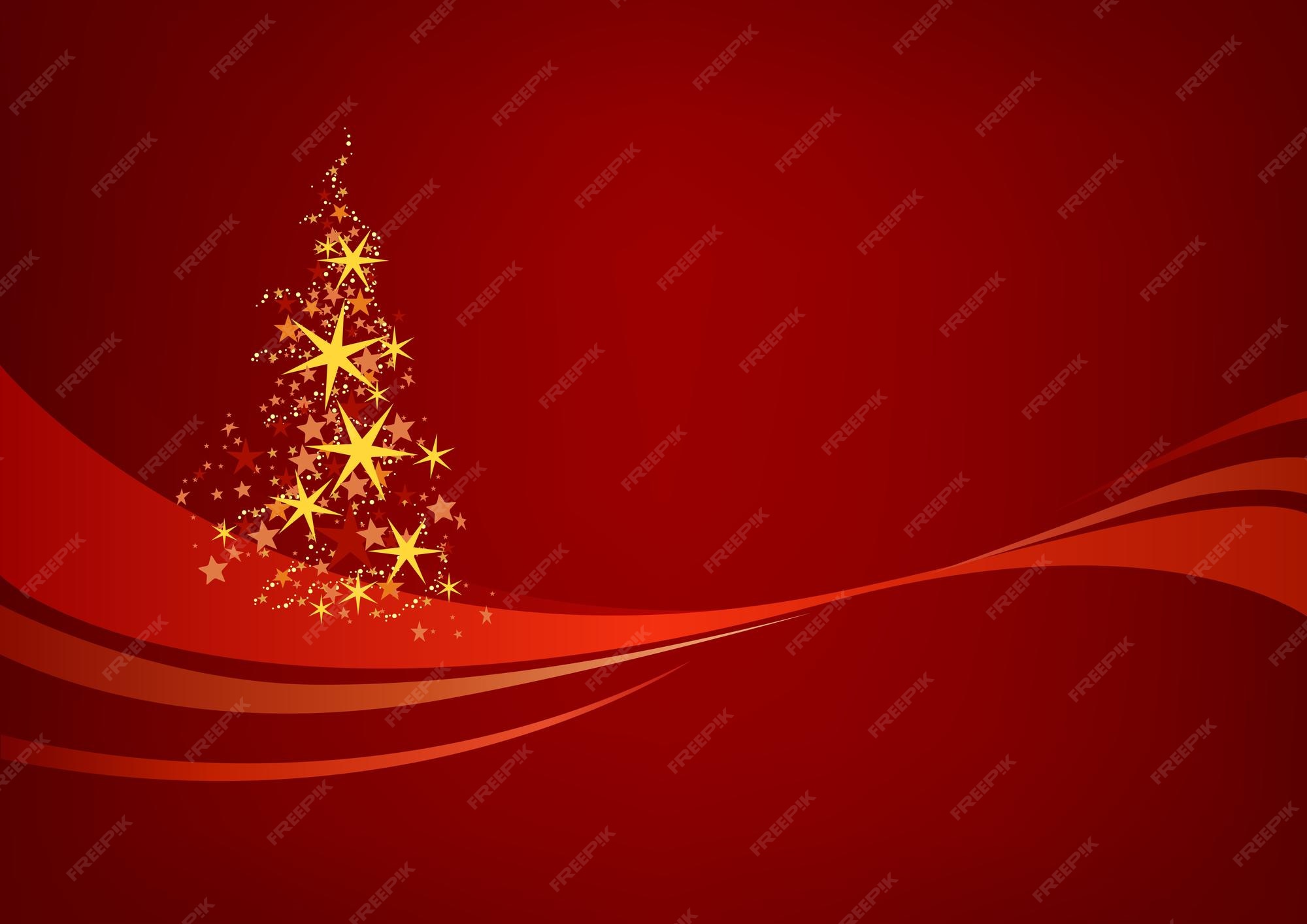 Fondo de navidad abstracto rojo | Vector Premium Fondo de navidad abstracto rojo | Vector Premium