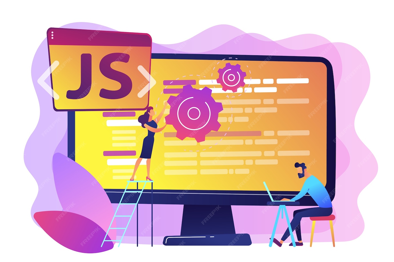 Programadores que utilizan el lenguaje de programación javascript en la ...