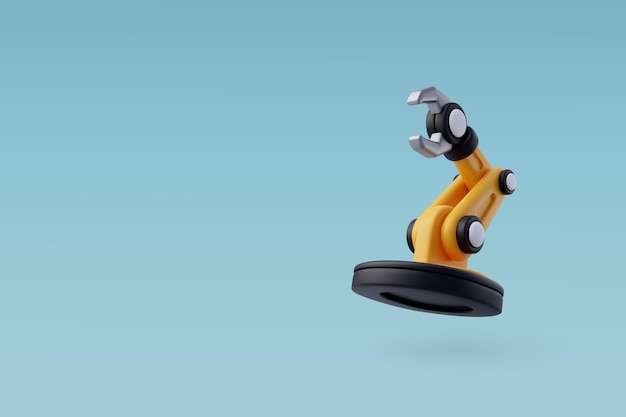 3d vector robotic arm ai en ciencia y negocios concepto de tecnología e ... 3d vector robotic arm ai en ciencia y negocios concepto de tecnología e ...