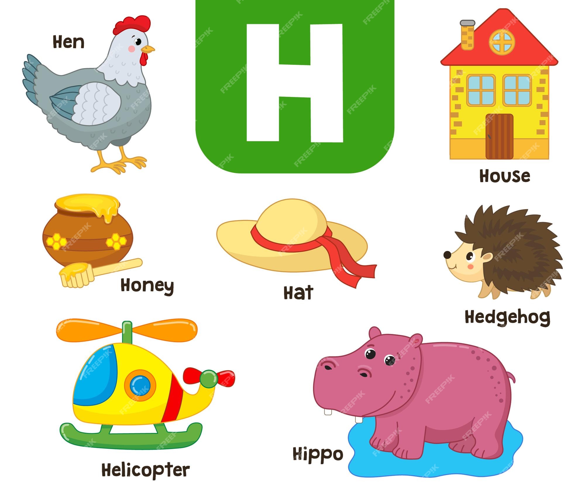 Top 66 Imagen Dibujos Con La Letra H Thptnganamst Edu
