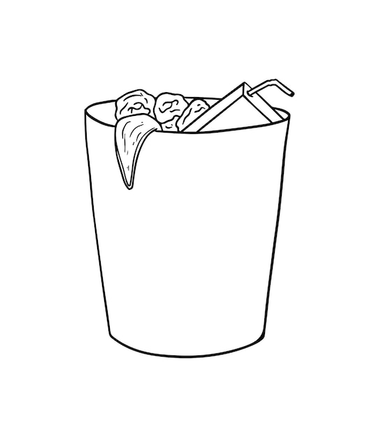 Agregar 83 Basura Dibujos Para Colorear última Vn
