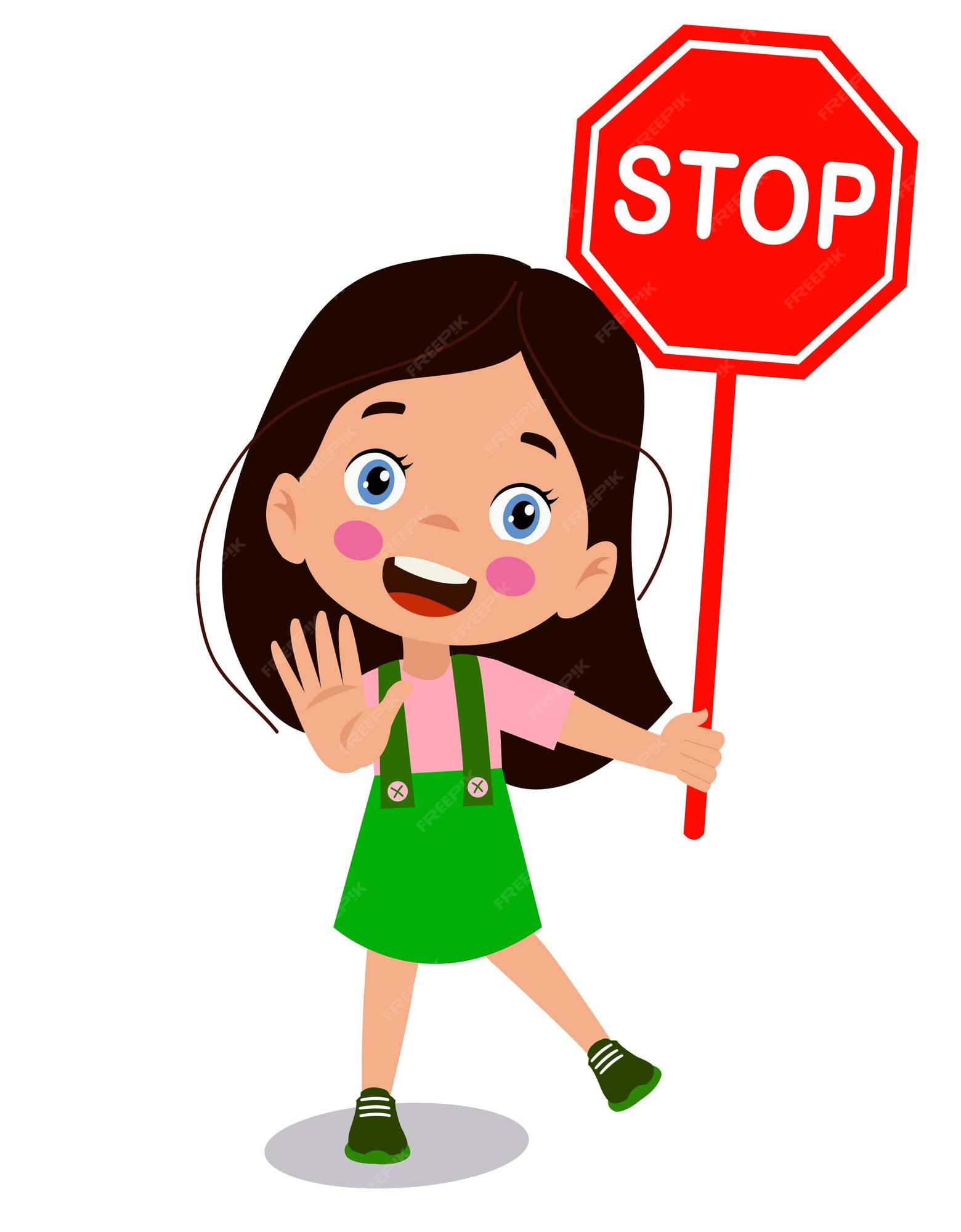 Chico lindo haciendo gesto de parada con señal de tráfico señal de stop ... Chico lindo haciendo gesto de parada con señal de tráfico señal de stop ...