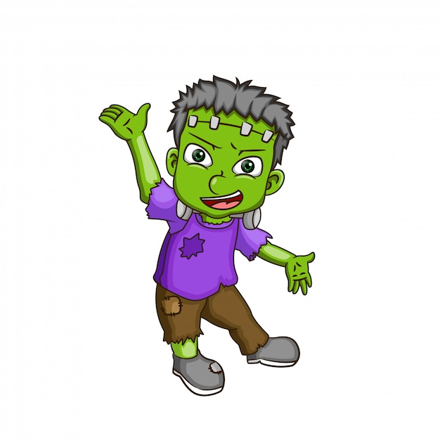 Dibujos animados de frankenstein | Vector Premium Dibujos animados de frankenstein | Vector Premium