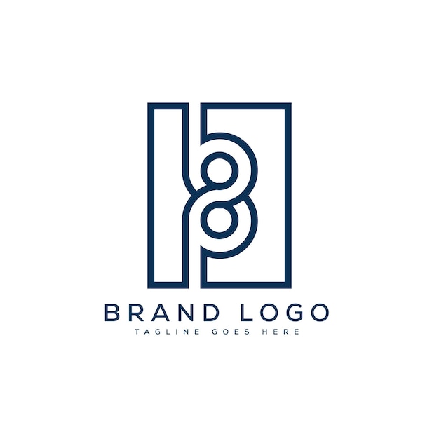 Diseño de letra del logotipo de bp diseño de plantilla vectorial para ... Diseño de letra del logotipo de bp diseño de plantilla vectorial para ...