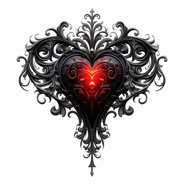 Diseño Del Logotipo Del Corazón Vector Premium