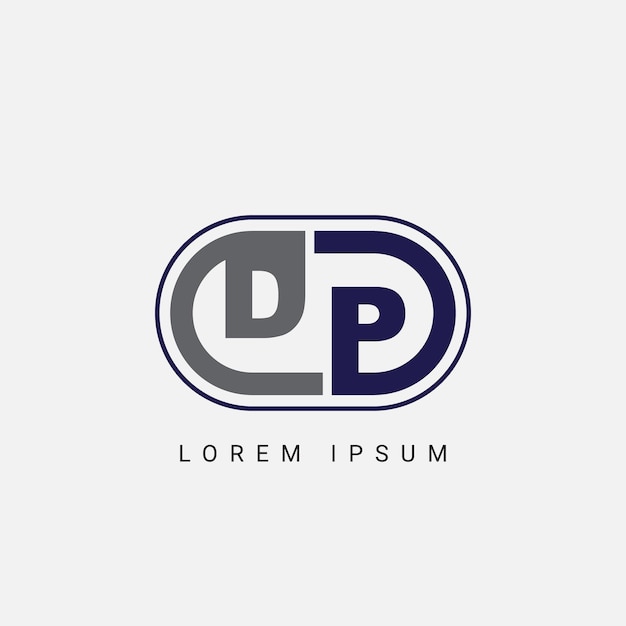 Diseño de logotipo de letra dp o pd con un diseño de logotipo inicial ... Diseño de logotipo de letra dp o pd con un diseño de logotipo inicial ...
