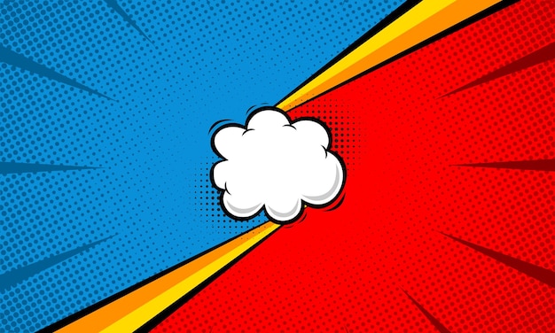 Historieta cómica versus diseño de fondo | Vector Premium Historieta cómica versus diseño de fondo | Vector Premium