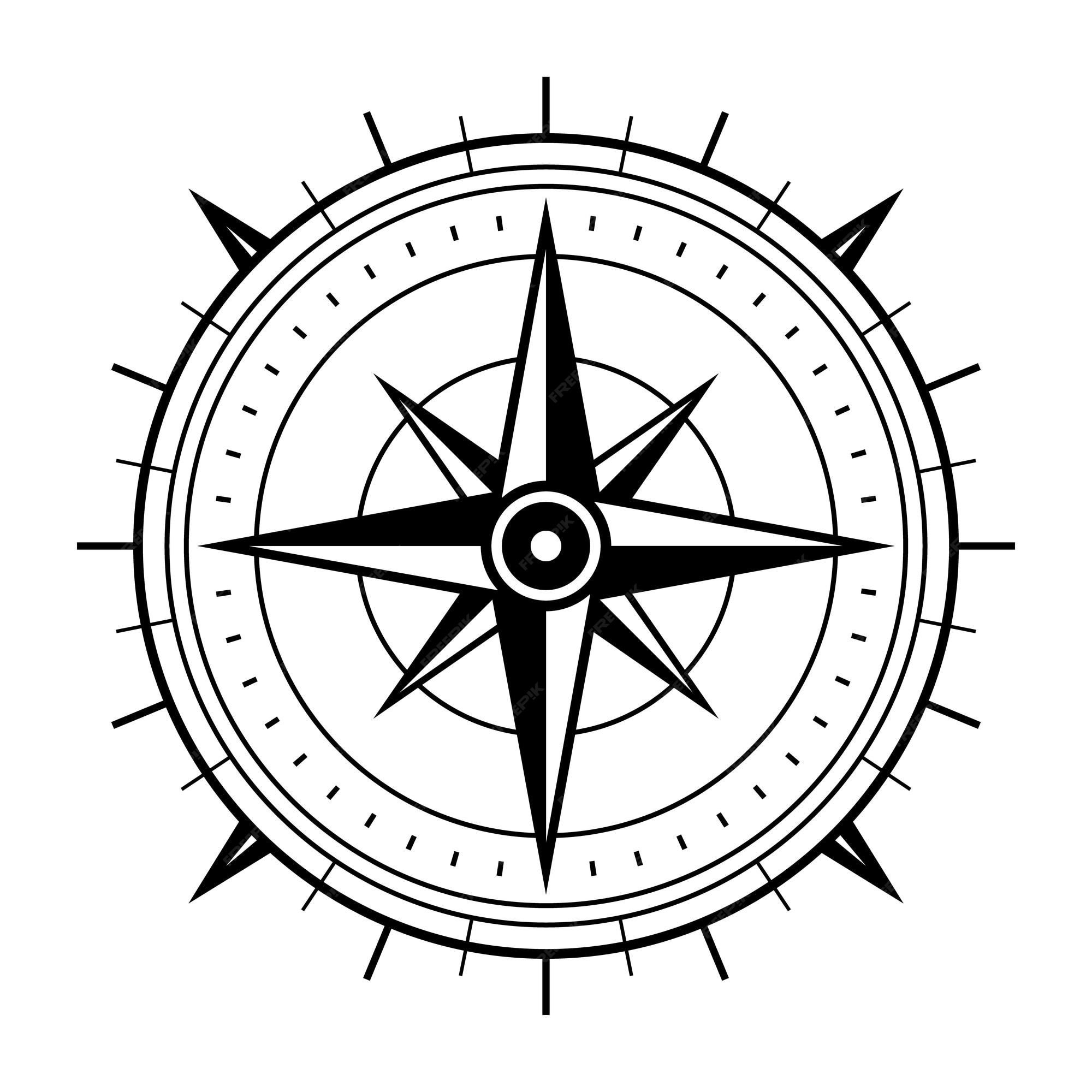 Icono de brújula Icono de brújula vectorial Símbolo de brújula | Vector ... Icono de brújula Icono de brújula vectorial Símbolo de brújula | Vector ...