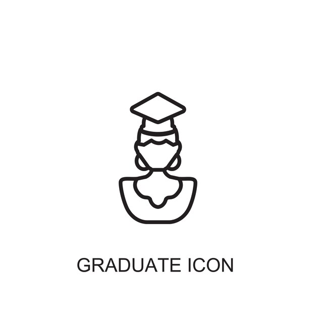 Icono de icono de vector graduado | Vector Premium Icono de icono de vector graduado | Vector Premium