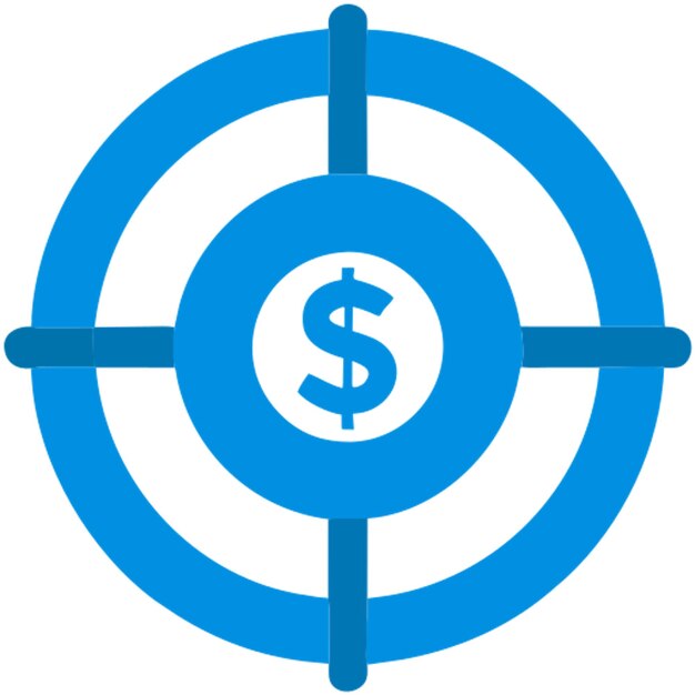 Icono de objetivo de negocio | Vector Premium Icono de objetivo de negocio | Vector Premium