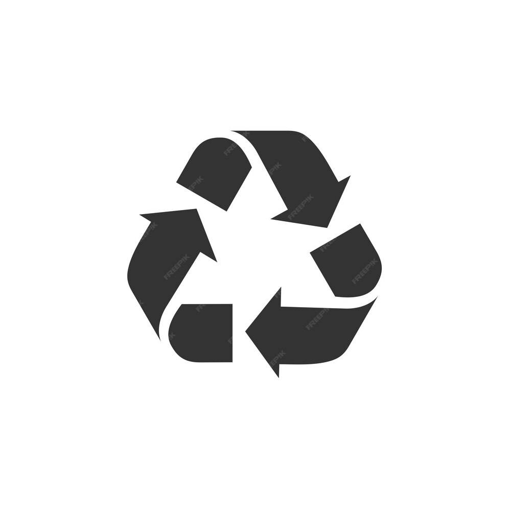 Icono De Reciclaje Vector Logo Plantilla Ilustración Diseño Vector Eps 10 Vector Premium