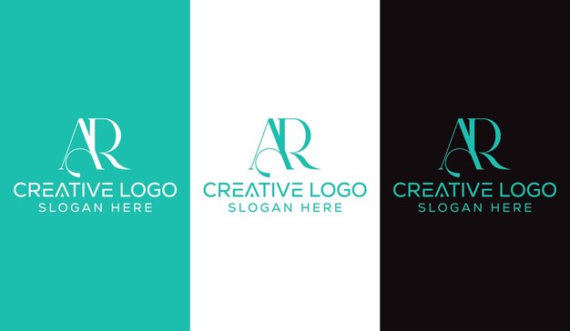 Letra inicial ar logo diseño monograma creativo moderno signo símbolo ... Letra inicial ar logo diseño monograma creativo moderno signo símbolo ...