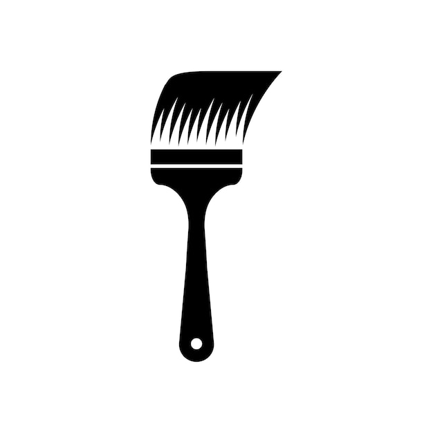 Logotipo de la herramienta de pincel | Vector Premium Logotipo de la herramienta de pincel | Vector Premium