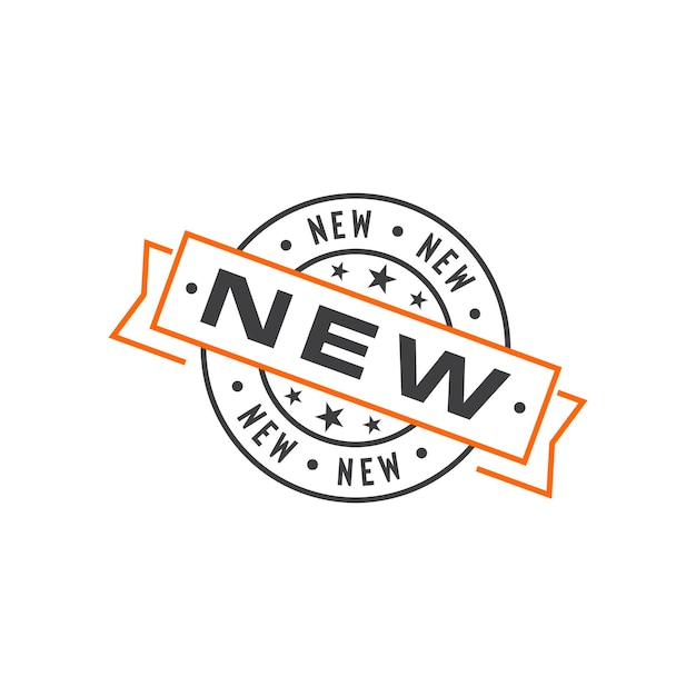 Nueva plantilla de vector de sello de sello | Vector Premium Nueva plantilla de vector de sello de sello | Vector Premium