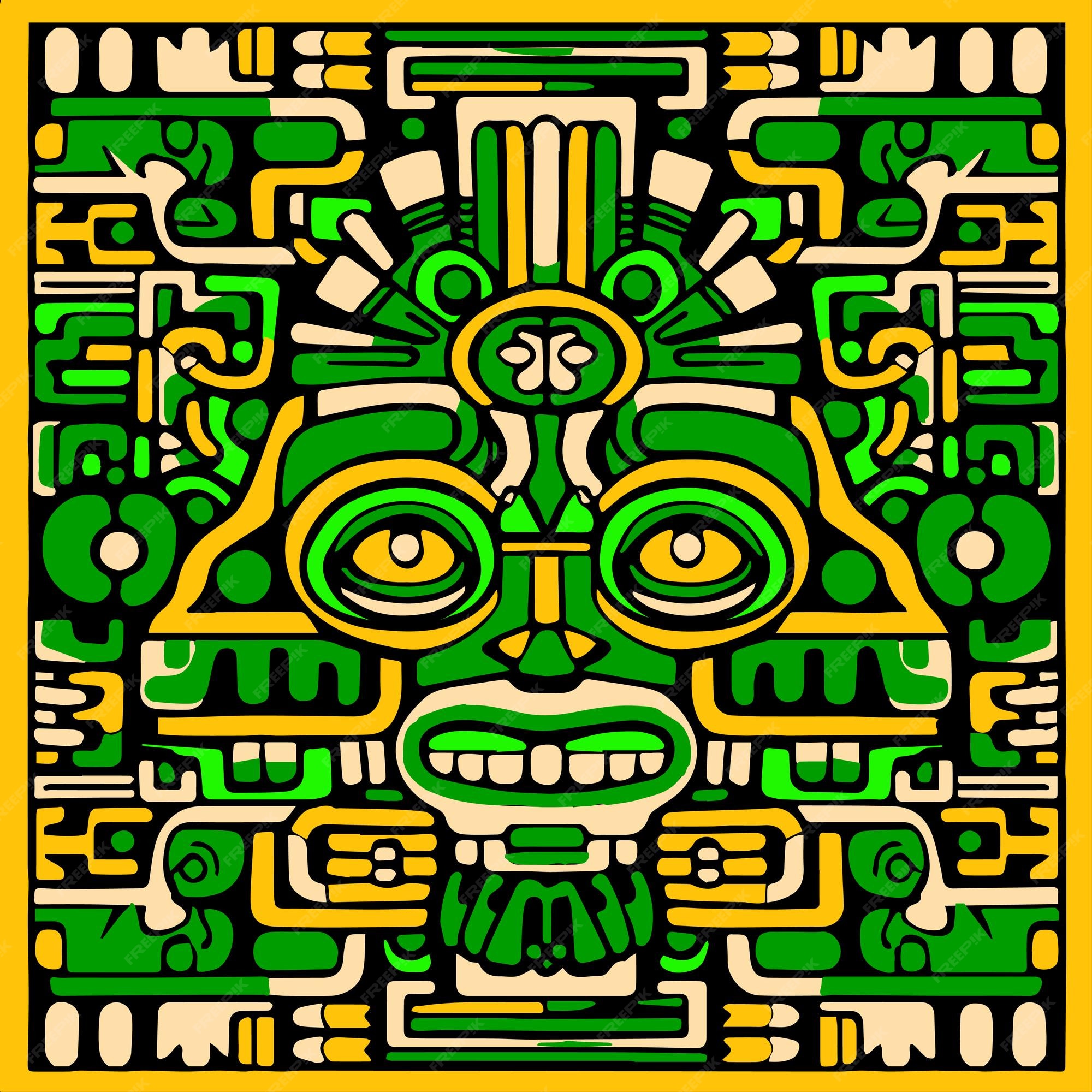 Patrón maya textura maya fondo maya vector maya | Vector Premium Patrón maya textura maya fondo maya vector maya | Vector Premium