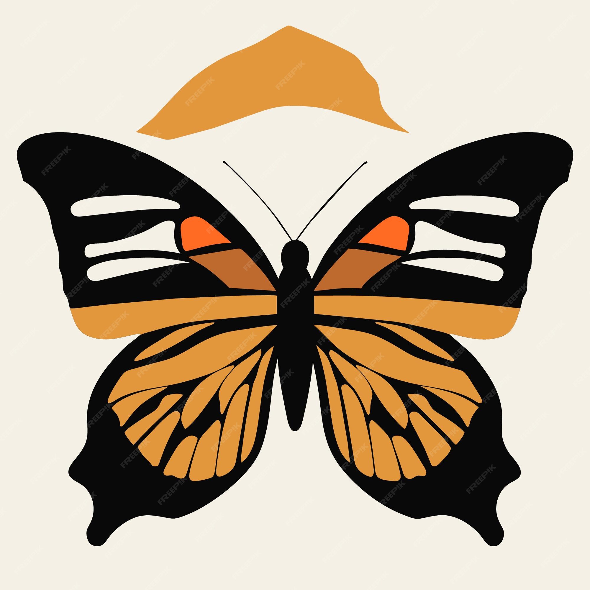 Los patrones de mariposas inspiran su próximo proyecto | Vector Premium Los patrones de mariposas inspiran su próximo proyecto | Vector Premium