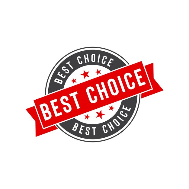 Plantilla de vector de sello de sello de mejor elección | Vector Premium Plantilla de vector de sello de sello de mejor elección | Vector Premium