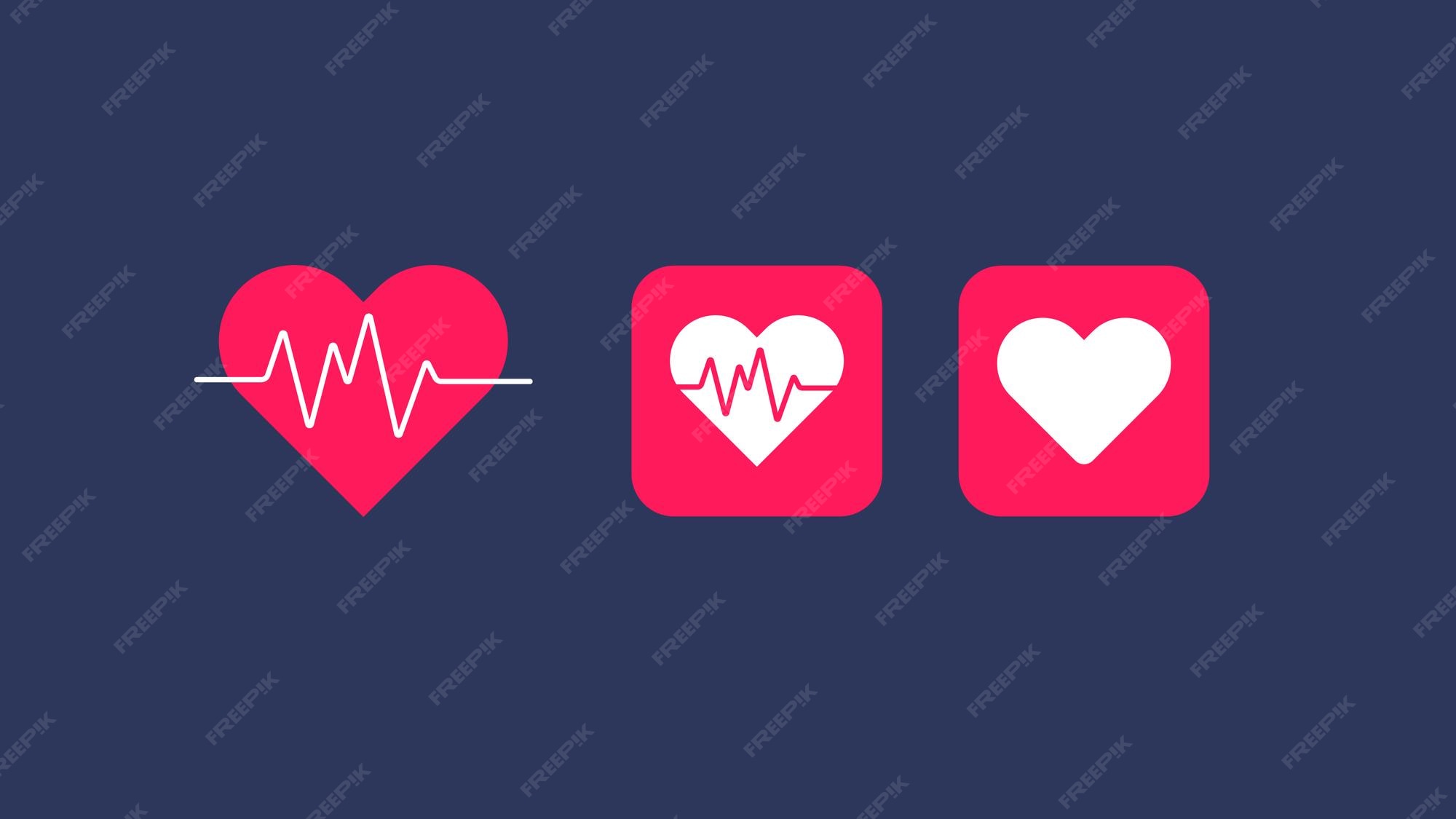 Ritmo De Salud Vector Premium