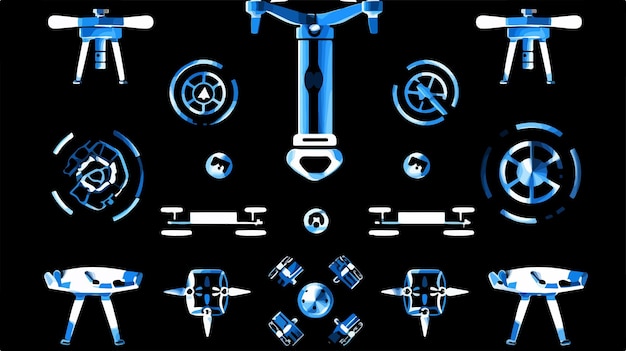 Tornillos de drones y ajustes adicionales Pictógrafo | Vector Premium ... Tornillos de drones y ajustes adicionales Pictógrafo | Vector Premium ...
