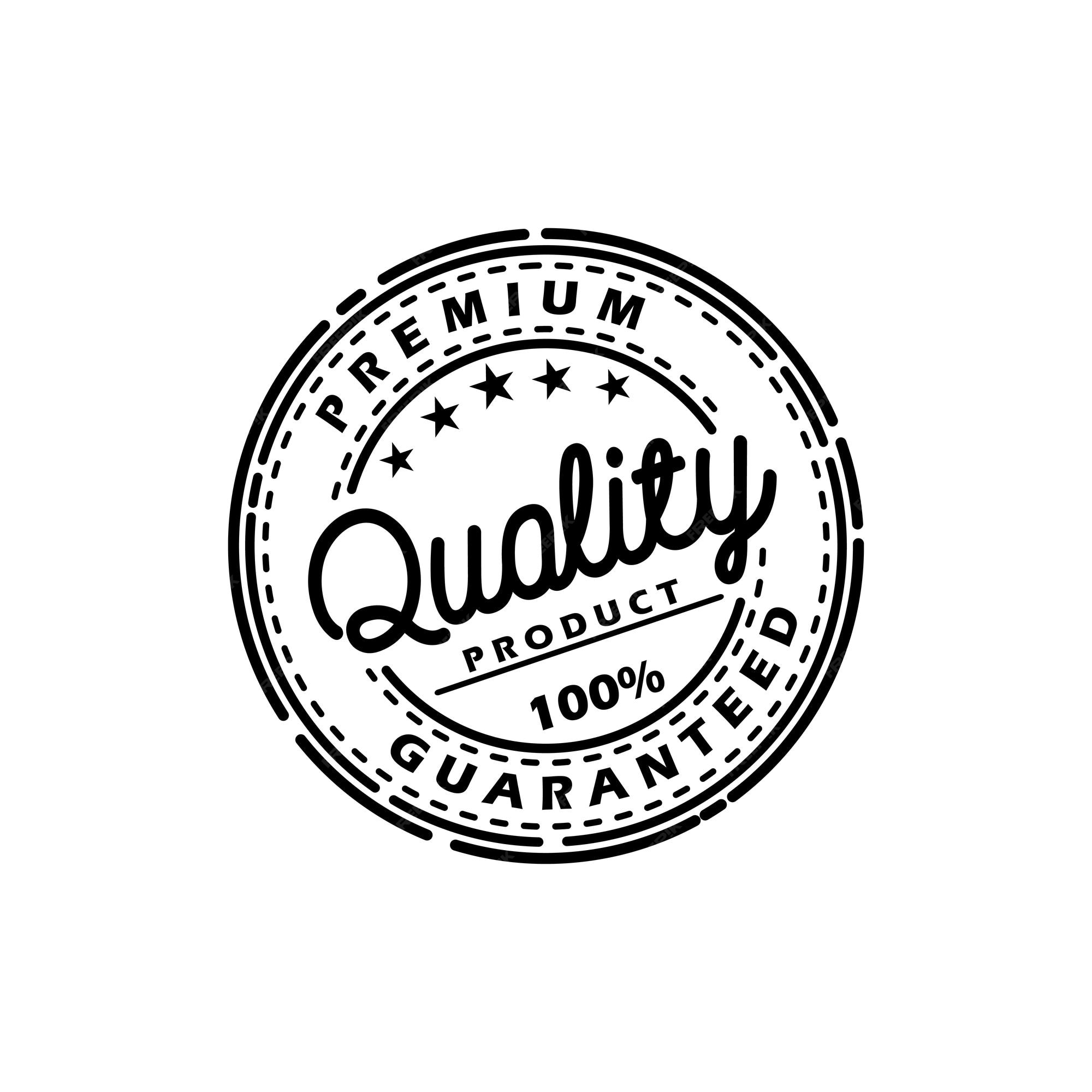 Vector de sello de producto de calidad garantizada | Vector Premium Vector de sello de producto de calidad garantizada | Vector Premium