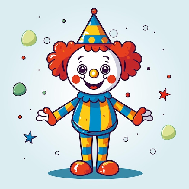 Cartoon bunter lustiger clown aus zirkus-vektor-illustration | Premium ... Cartoon bunter lustiger clown aus zirkus-vektor-illustration | Premium ...