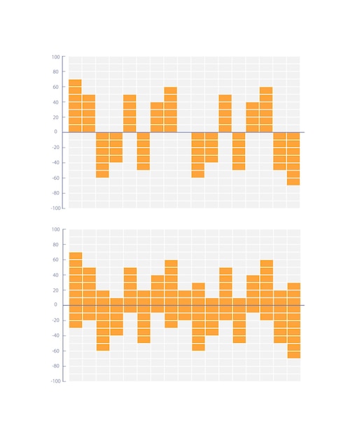 Design-Vorlagensatz für bidirektionale Spalten-Infografik-Diagramme ... Design-Vorlagensatz für bidirektionale Spalten-Infografik-Diagramme ...