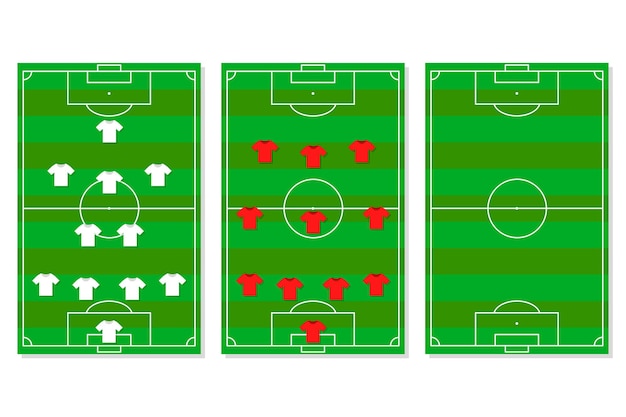 Startaufstellung Fußballstadion. Die erste Mannschaft in weißen und die ... Startaufstellung Fußballstadion. Die erste Mannschaft in weißen und die ...