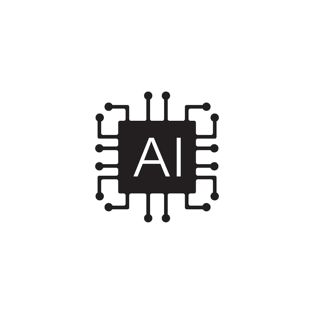 Ai vetor de ícone simples vetor de Ícone de Inteligência Artificial em ... Ai vetor de ícone simples vetor de Ícone de Inteligência Artificial em ...