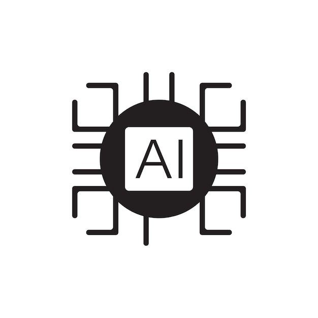 Ai vetor de ícone simples vetor de Ícone de Inteligência Artificial em ... Ai vetor de ícone simples vetor de Ícone de Inteligência Artificial em ...