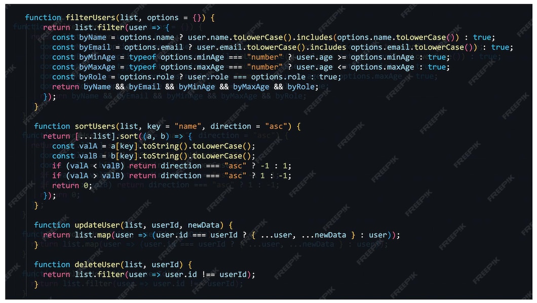 Código javascript código-fonte de programação web código abstrato fundo ...