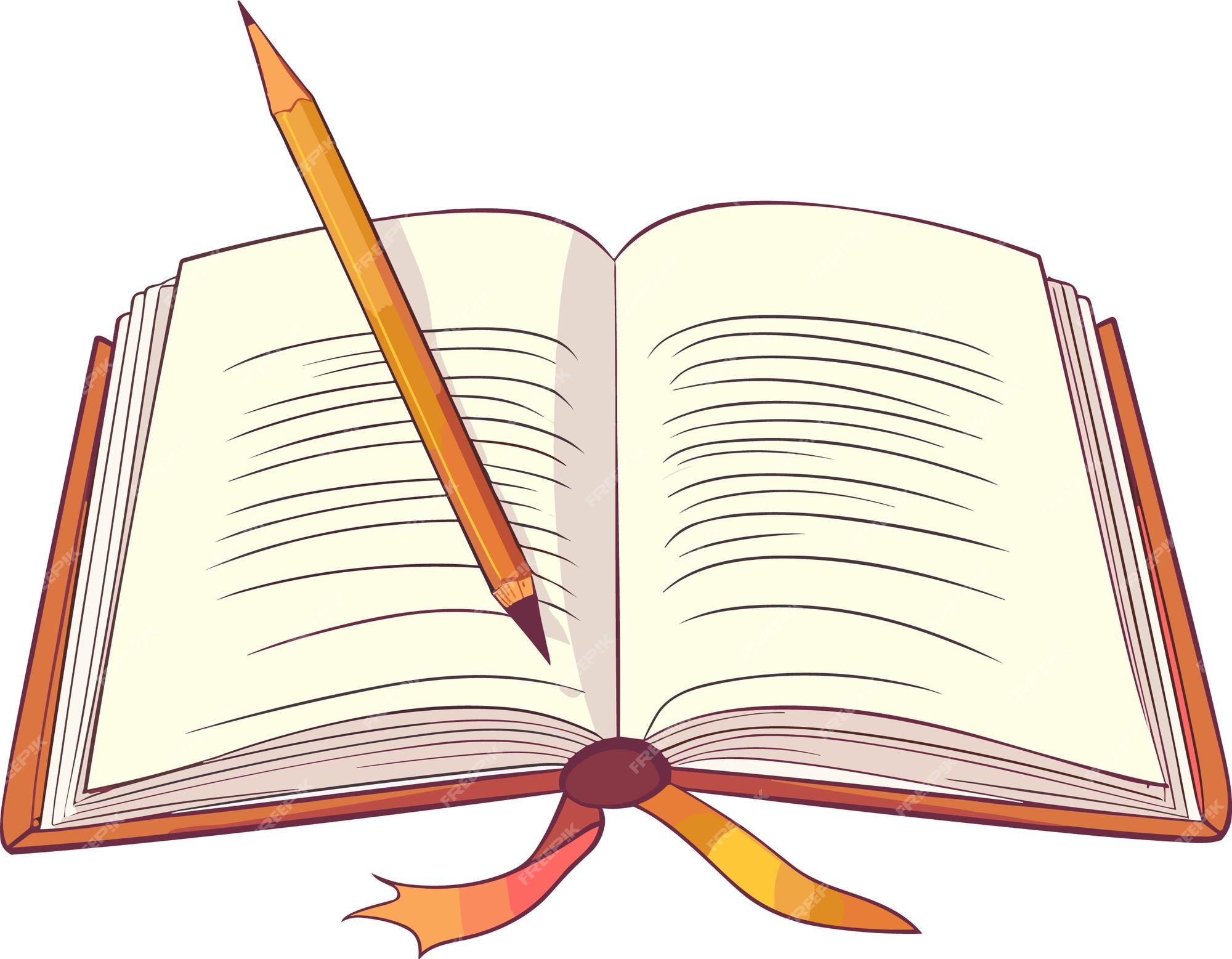 Desenho de livro aberto isolado de vetor | Vetor Premium Desenho de livro aberto isolado de vetor | Vetor Premium