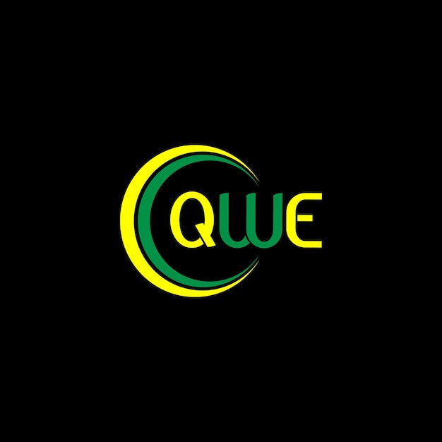 Desenho de logotipo de letra triangular QWE com forma de triângulo ... Desenho de logotipo de letra triangular QWE com forma de triângulo ...