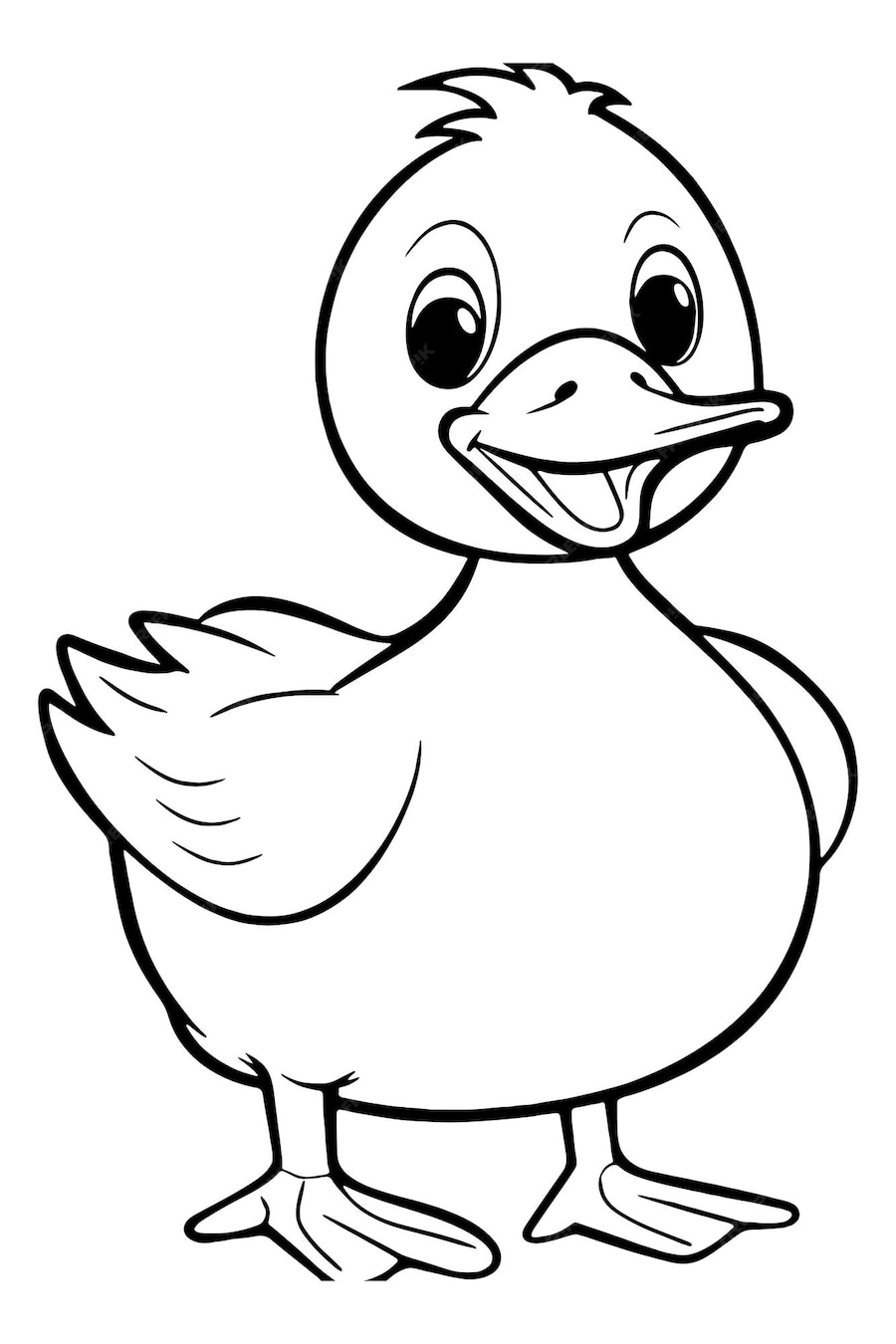 Desenhos de patos para colorir para crianças | vetor Premium gerado com IA Desenhos de patos para colorir para crianças | vetor Premium gerado com IA
