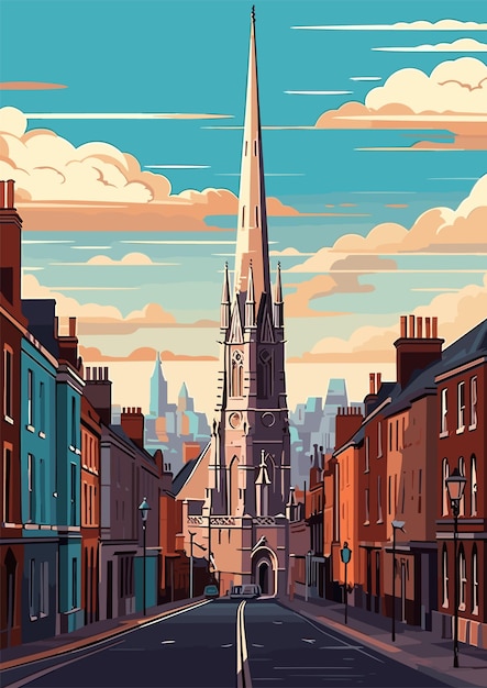 Destino de viagem em dublin, irlanda, conceito de férias com impressão ... Destino de viagem em dublin, irlanda, conceito de férias com impressão ...