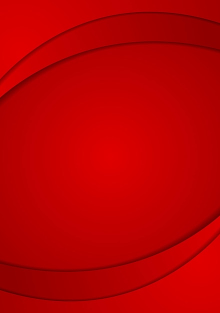 Fundo ondulado vermelho abstrato | Vetor Premium Fundo ondulado vermelho abstrato | Vetor Premium