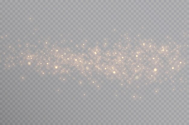 Glitter dourado. efeito de luz. fundo de partículas brilhantes. pó de ... Glitter dourado. efeito de luz. fundo de partículas brilhantes. pó de ...