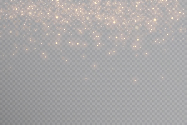 Glitter dourado. efeito de luz. fundo de partículas brilhantes. pó de ... Glitter dourado. efeito de luz. fundo de partículas brilhantes. pó de ...