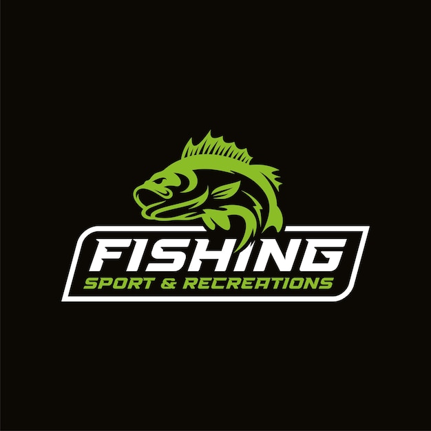 Ilustração de modelo de design de logotipo de pesca logotipo de pesca ... Ilustração de modelo de design de logotipo de pesca logotipo de pesca ...