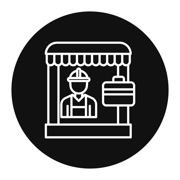 Ilustração do vetor do mercado de trabalho | Vetor Premium Ilustração do vetor do mercado de trabalho | Vetor Premium