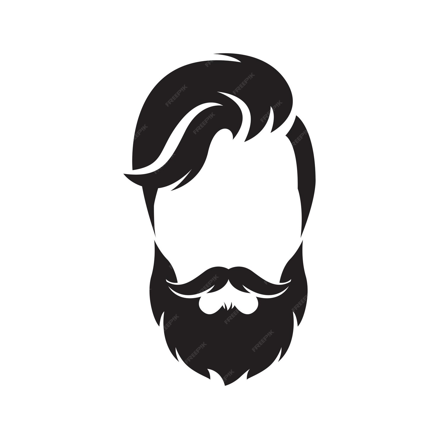 Ilustração vetorial, ícone de bigode - ilustração vetorial, gráfico de ... Ilustração vetorial, ícone de bigode - ilustração vetorial, gráfico de ...