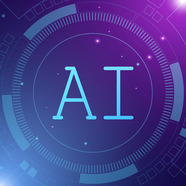 Inteligência artificial, chipset AI na placa de circuito, conceito ... Inteligência artificial, chipset AI na placa de circuito, conceito ...