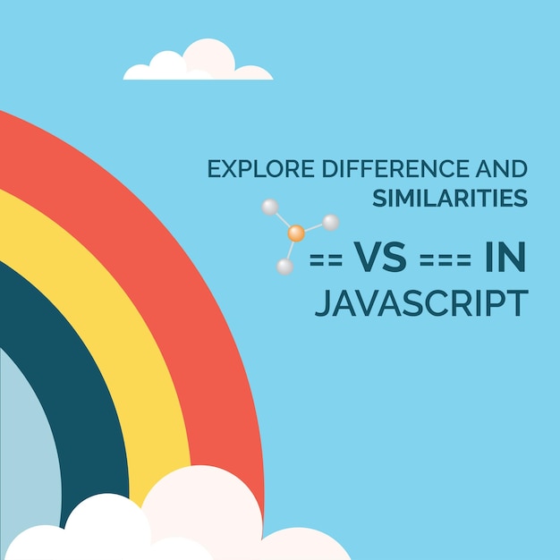 Javascript double equals vs triple equals | Vetor Premium Javascript double equals vs triple equals | Vetor Premium