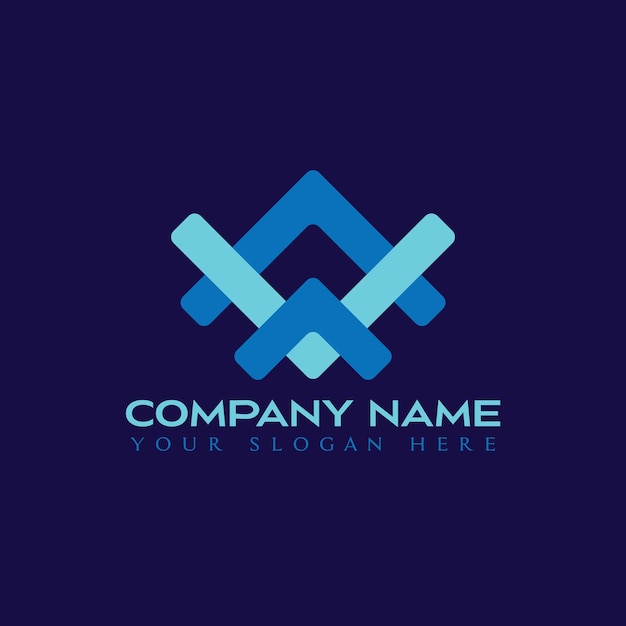 Logotipo abstrato simples e moderno | Vetor Premium Logotipo abstrato simples e moderno | Vetor Premium