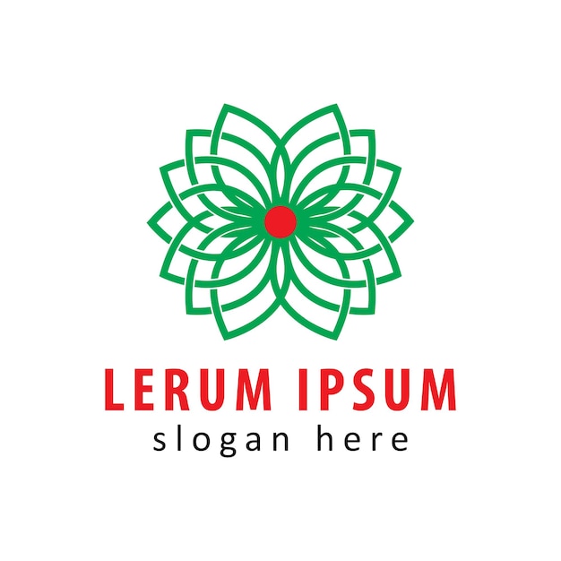 Logotipo de design criativo de flor de lótus ícone técnica de arte de ... Logotipo de design criativo de flor de lótus ícone técnica de arte de ...